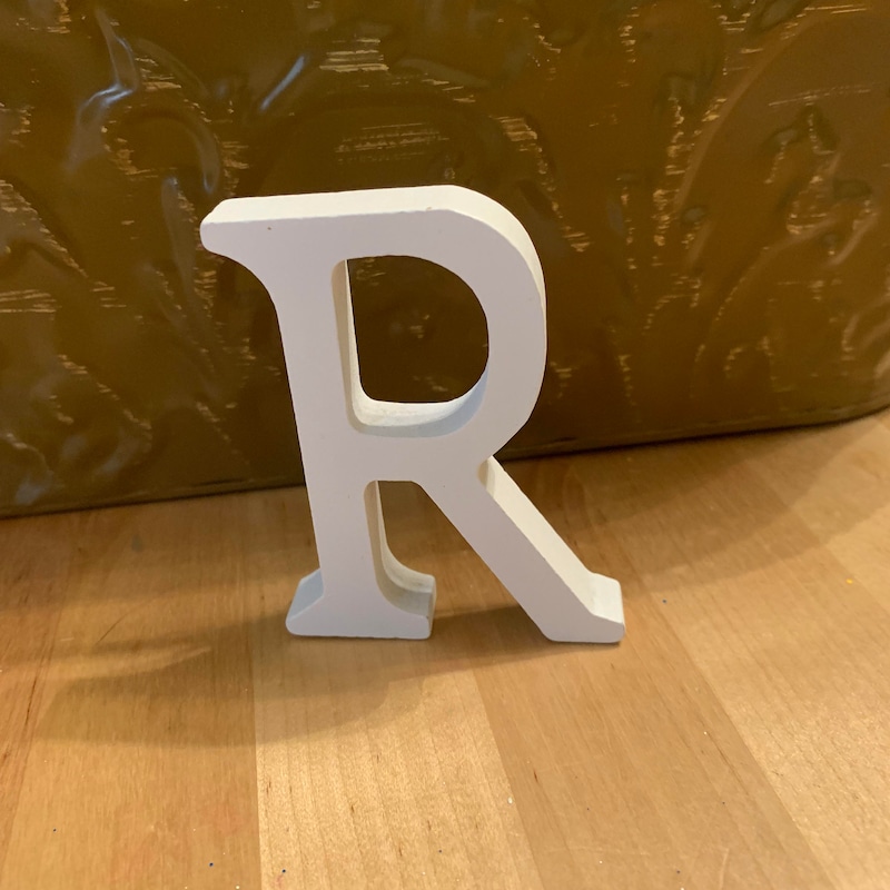 Wooden Letter R - Etsy