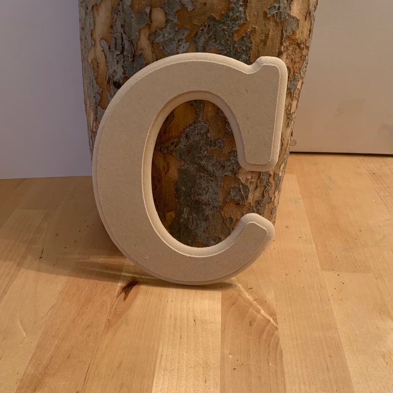 Painted 6 Inch Wood Letters - Etsy