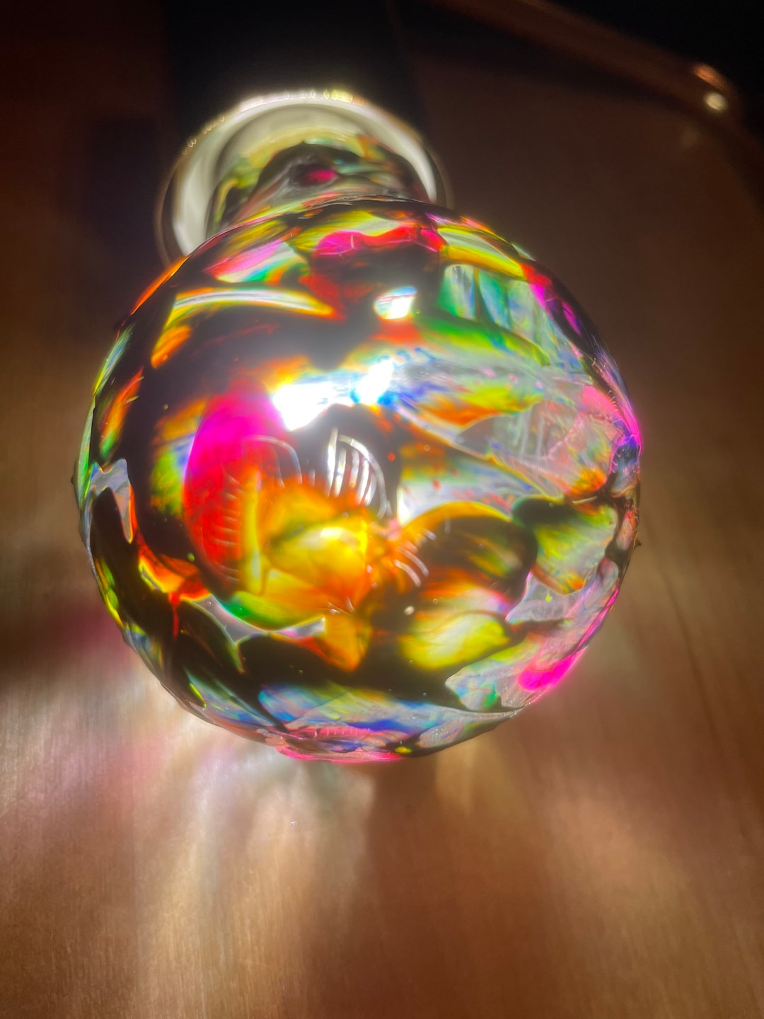 Hand Painted LED Light Bulb: Artistic Accent Lighting - Etsy