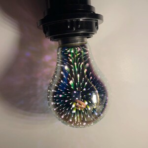 Specialty Fireworks Light Bulb, LED 4w Standard Base. A19 Bulb Type ...