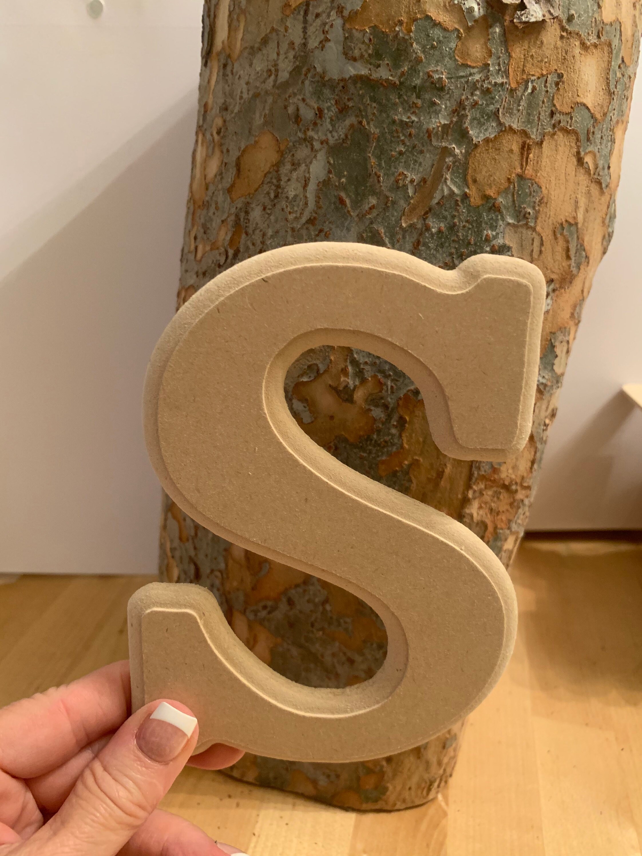 Wood Letters 6 Inch LETTER S - Etsy