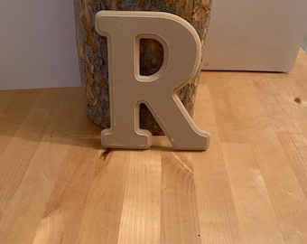 Wood Letters 6 Inch LETTER J | Etsy