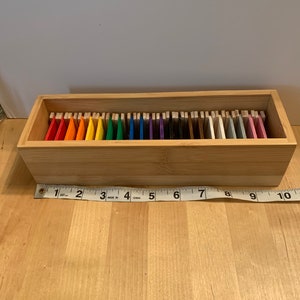 Montessori Color Box #2: Handmade Wooden Sensorial Learning Kit - Etsy