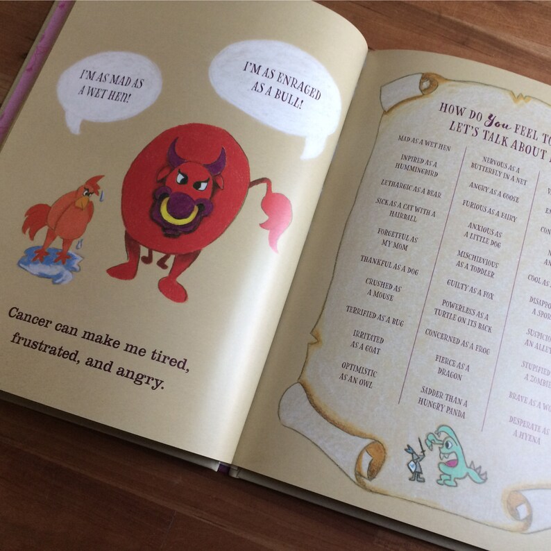 Gift for Mom With Cancer / Explaining Cancer to Children / Customizable ...