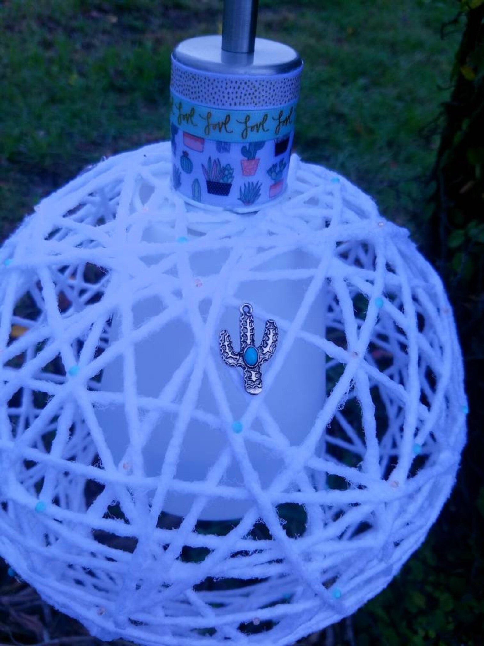 Hanging Yarn Lamp Hemp Lamp Hemp Hanging Light Light - Etsy Singapore