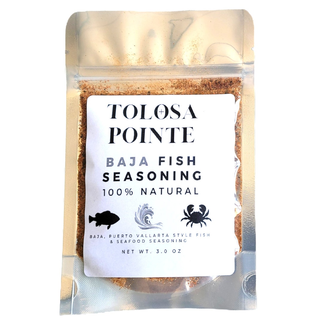 Tolosa Pointe Baja Fish Seasoning 100% Natural - Etsy