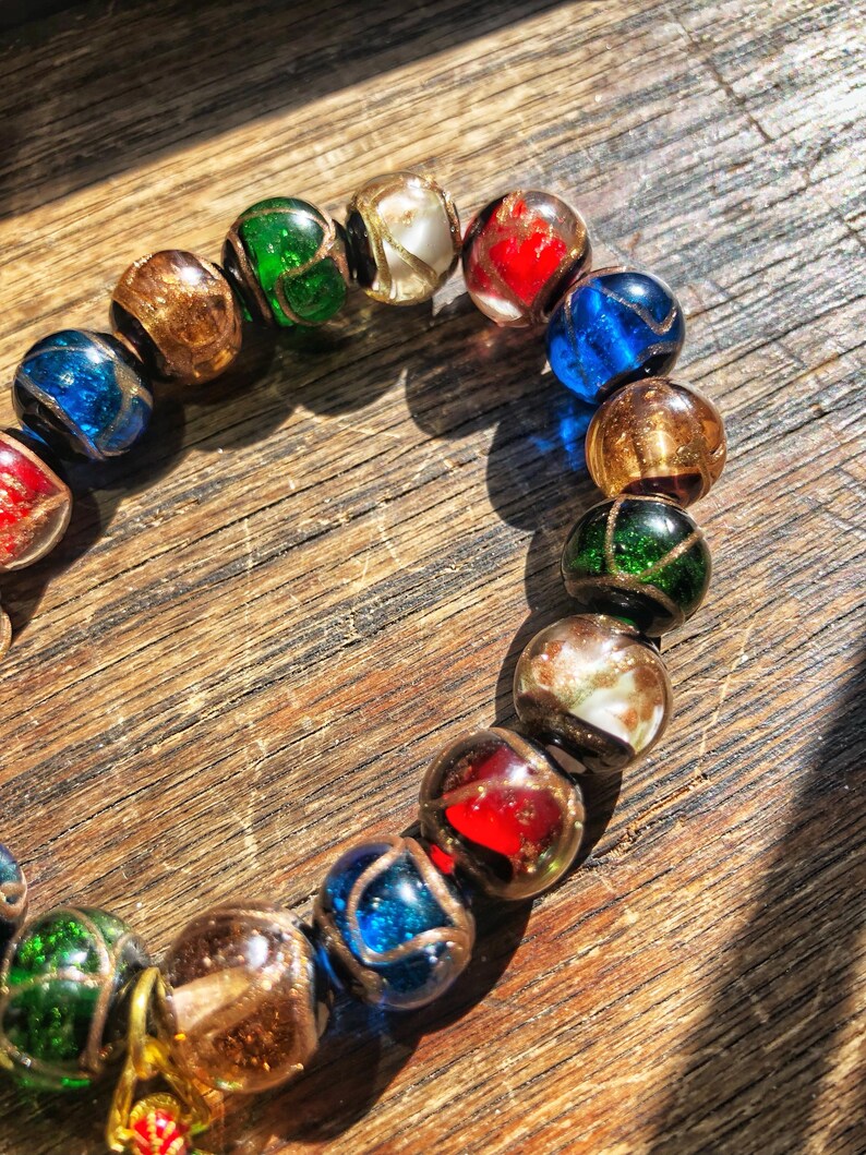2026 Taoist Blessed Glazed Bead Bracelet: Wealth Protection Good Luck ...