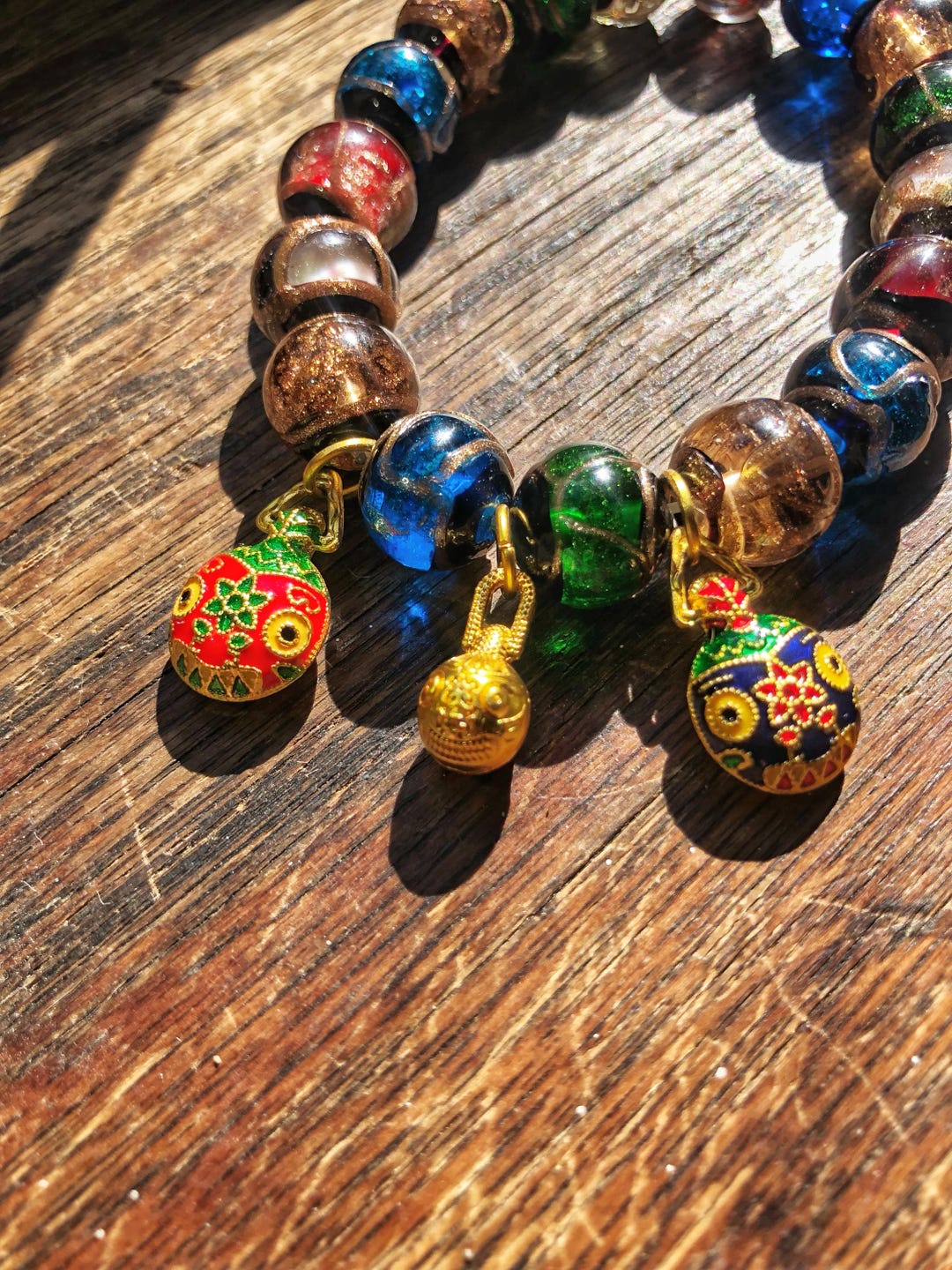 2026 Taoist Blessed Glazed Bead Bracelet: Wealth Protection Good Luck ...