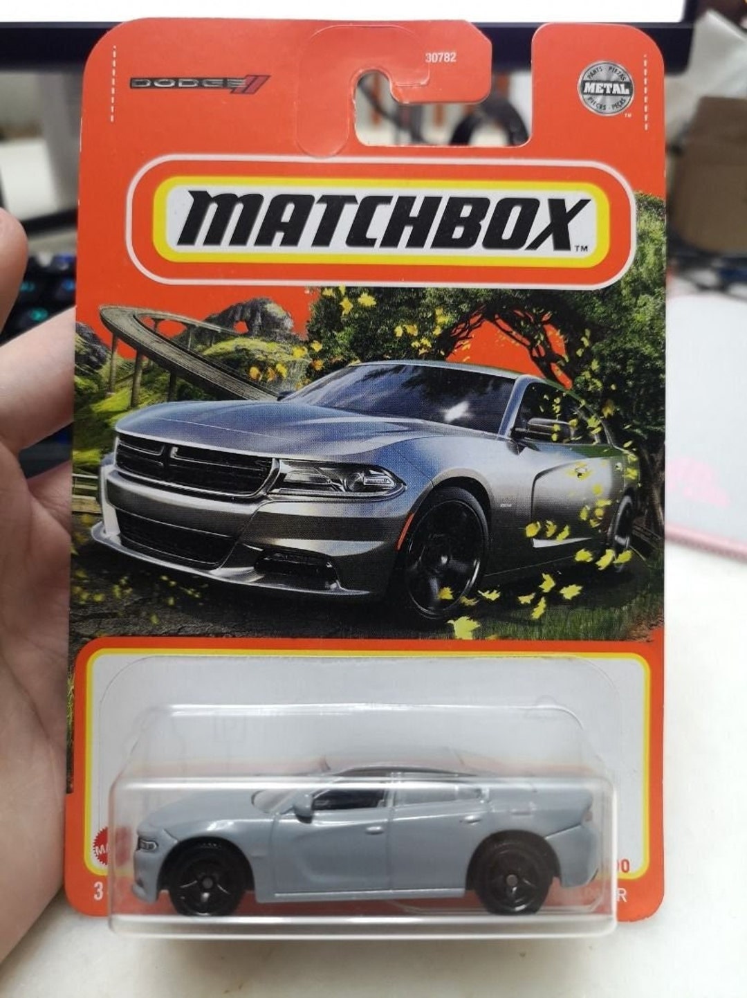 Matchbox Dodge Charger Silver Grey Birthday Gift Miniature Car Retro ...