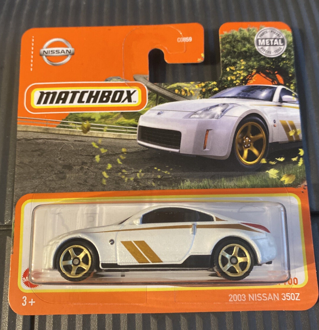 Matchbox Nissan 350Z White Perfect Birthday Gift Rare Miniature ...