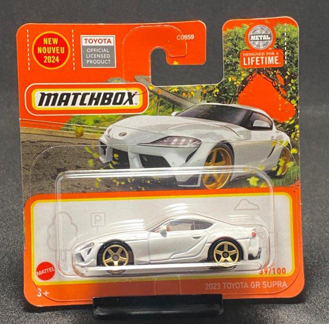 Matchbox Toyota GR Supra White Birthday Gift Rare Miniature Model Car ...
