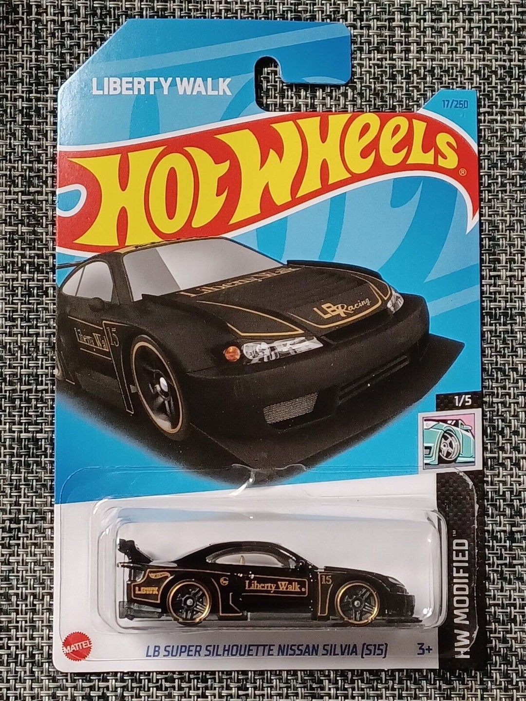 Hot Wheels LB Super Silhouette Nissan Silvia S15 Black HW Modified ...