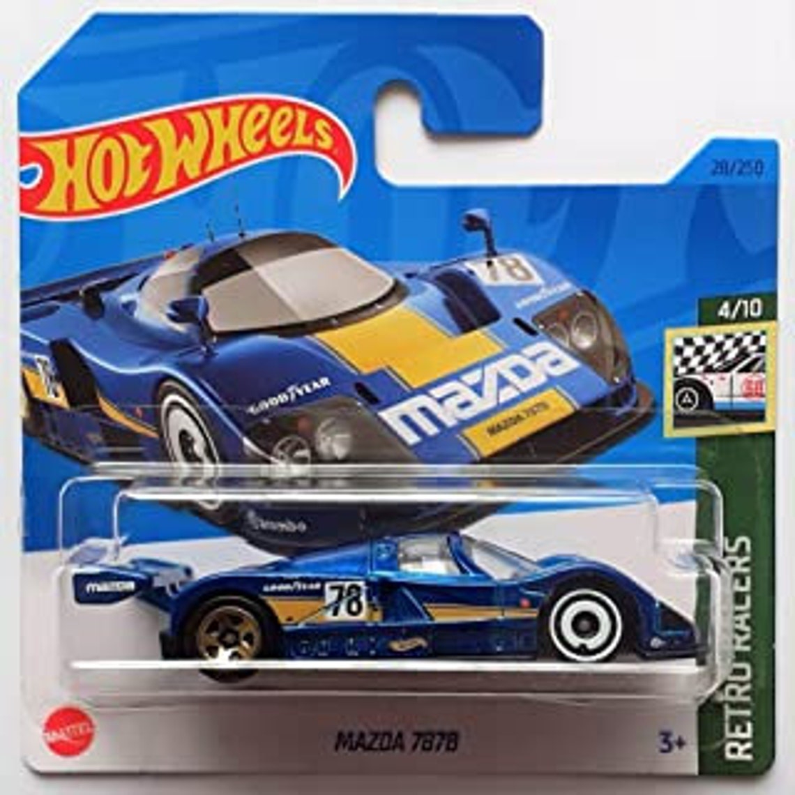 Hot Wheels 1995 Mazda 787B Blue HW Retro Racers Perfect - Etsy