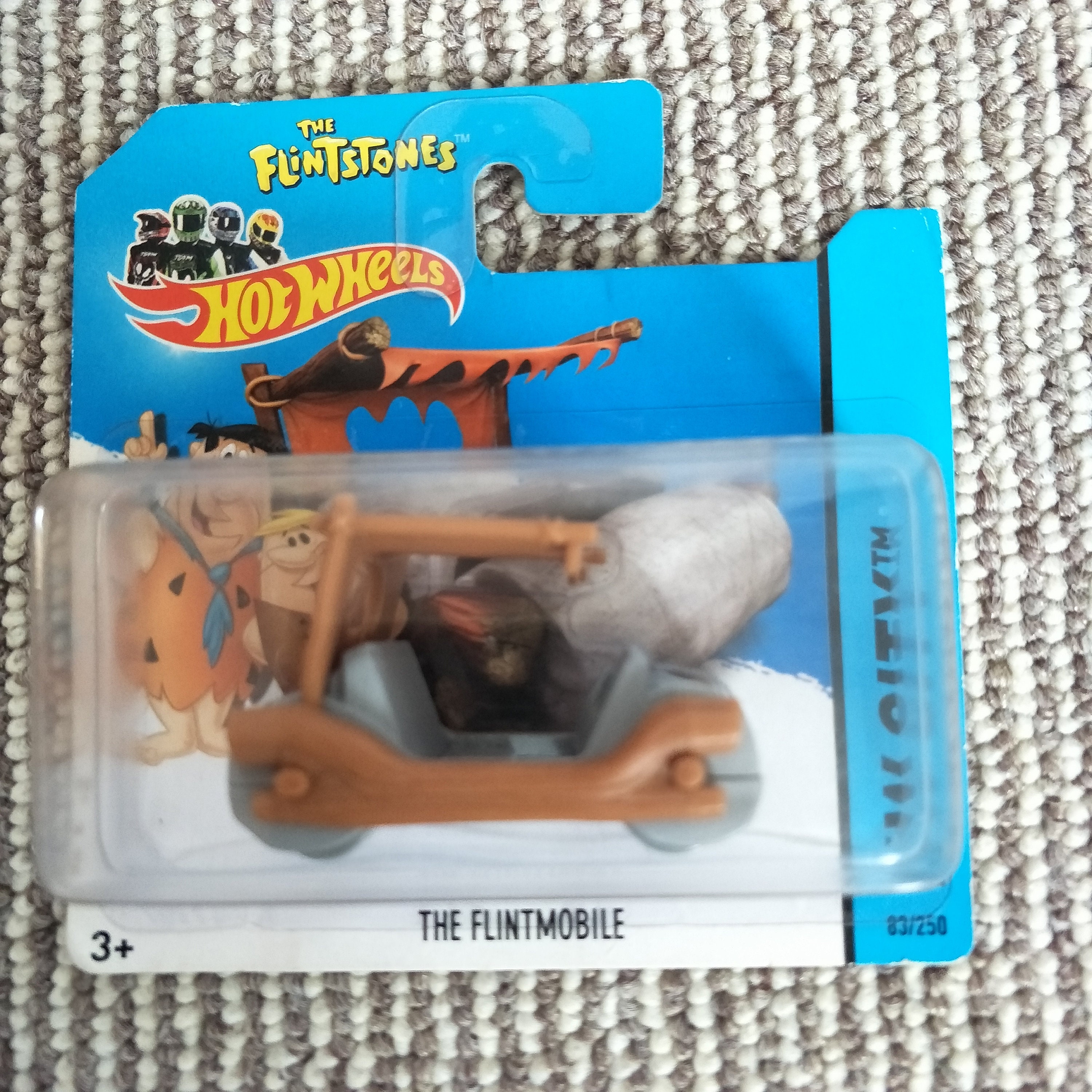 Hot Wheels the Flintmobile Flinstones Car Hw City Perfect - Etsy