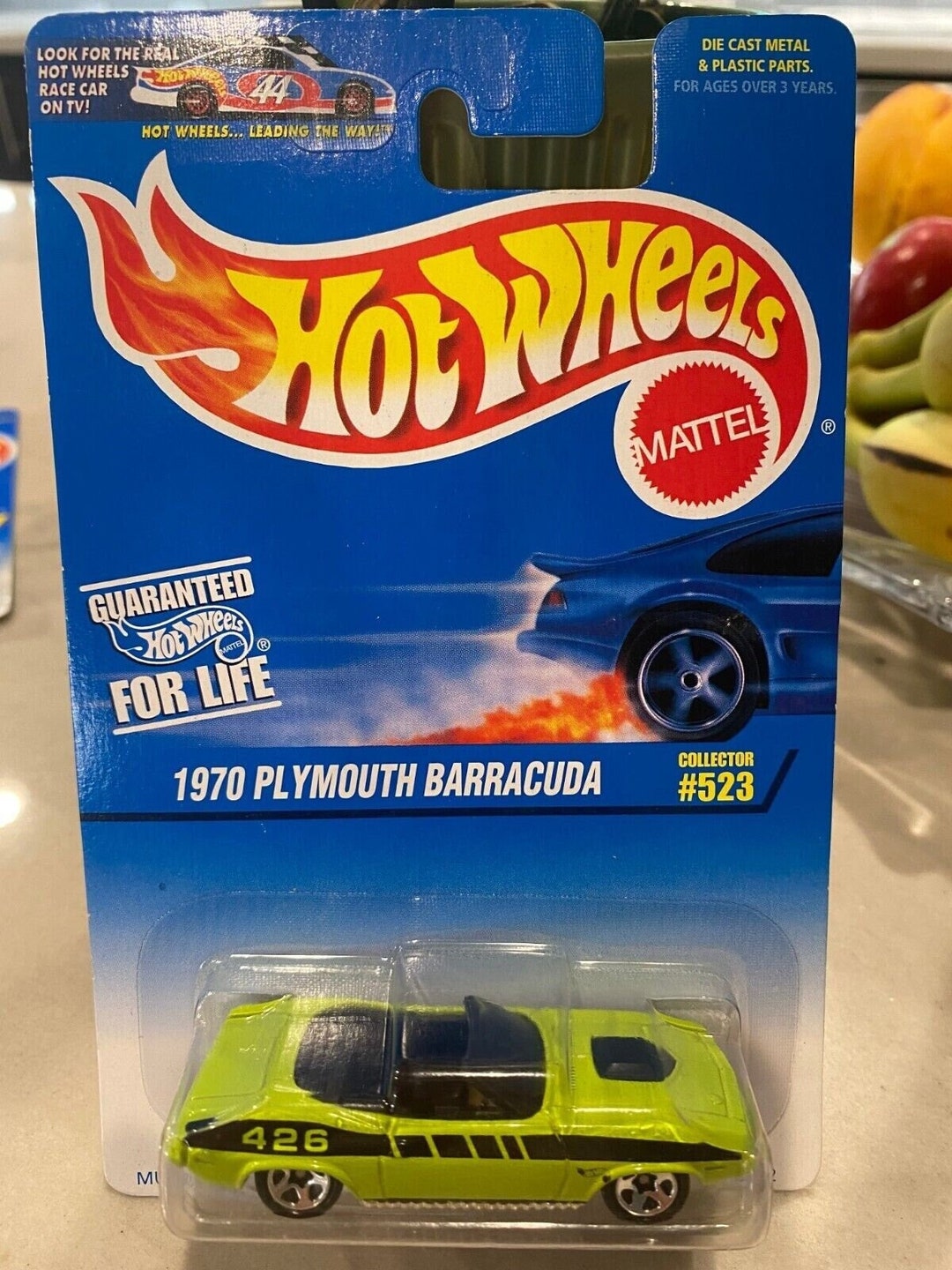 Hot Wheels 1970 Plymouth Barracuda Green Vintage 1998 Edition Perfect ...