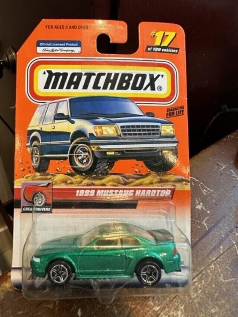 Matchbox Ford Mustang Hardtop Green Great Drivers 1999 Perfect - Etsy