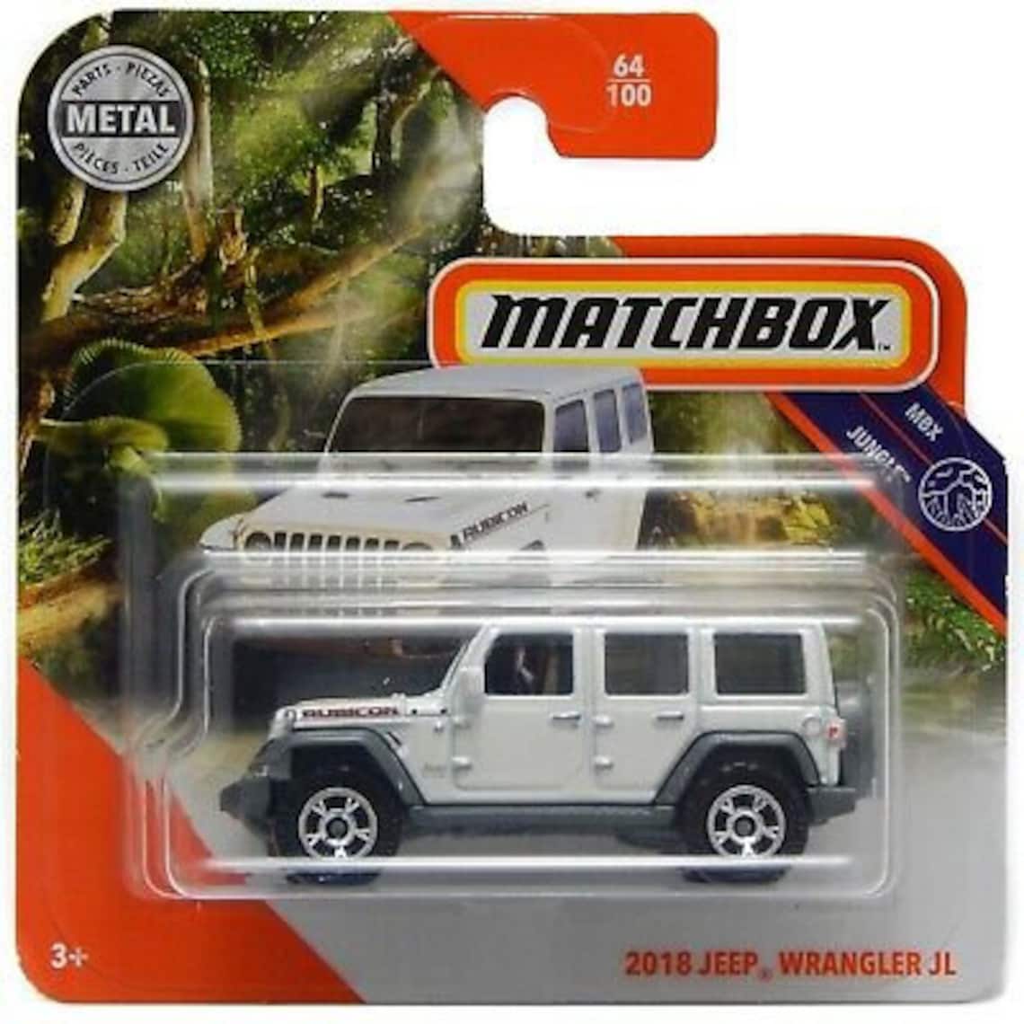 Matchbox Jeep Wrangler JL White MBX Jungle Rare Miniature - Etsy
