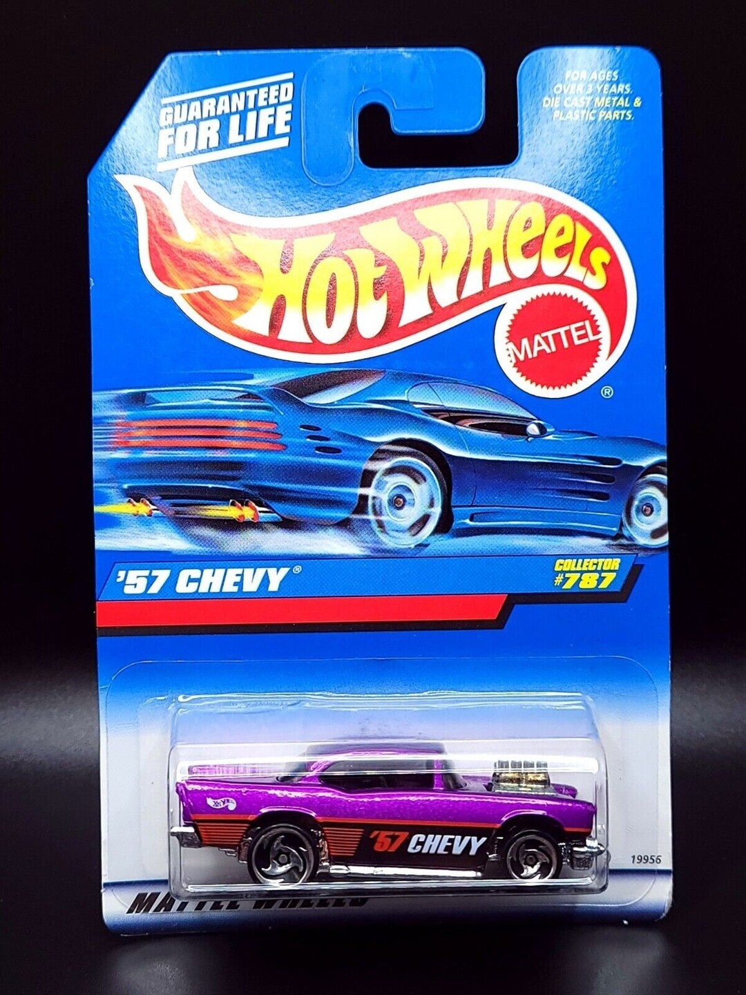 Hot Wheels '57 Chevy Purple Collector 1997 Edition Birthday Gift ...