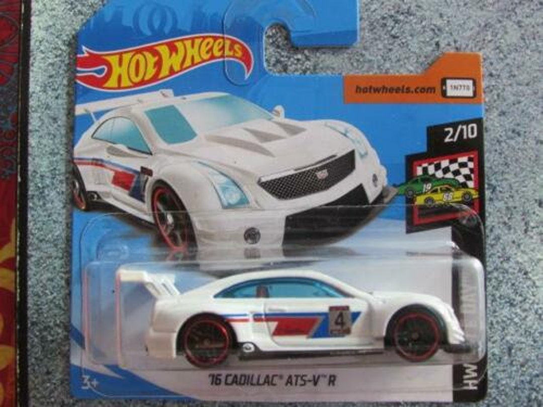 Hot Wheels CADILLAC AST-V R White HW Race Day Birthday Gift Role ...