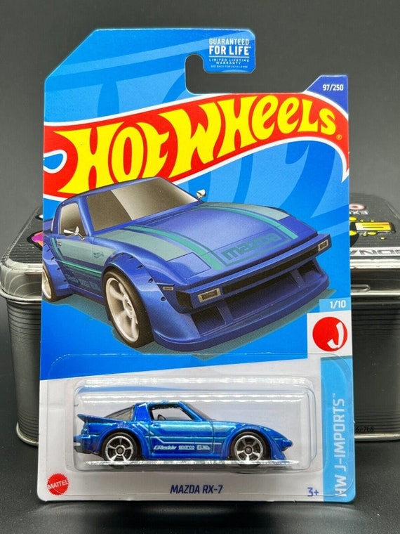 Hot Wheels 1982 Mazda RX-7 Blue Greddy HW J-imports Perfect - Etsy