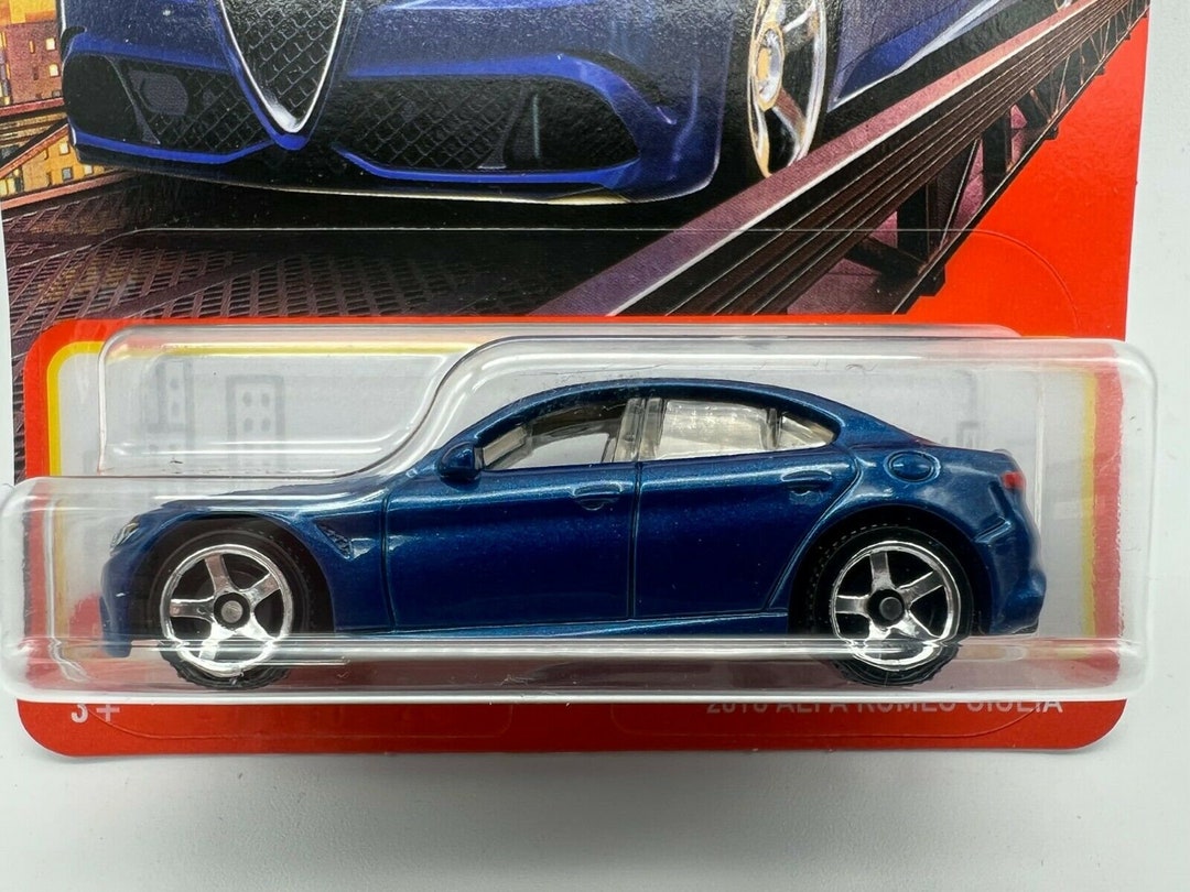 Matchbox Alfa Romeo Giulia Blue Birthday Gift Rare Miniature ...