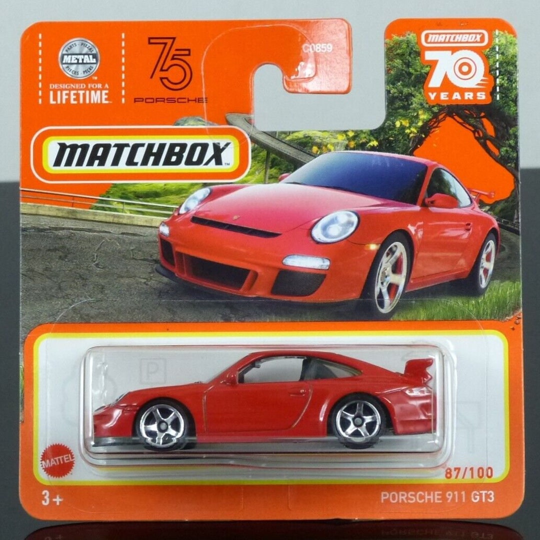 Matchbox Porsche 911 Carrera GT3 Red Mbx City Perfect Birthday Gift ...