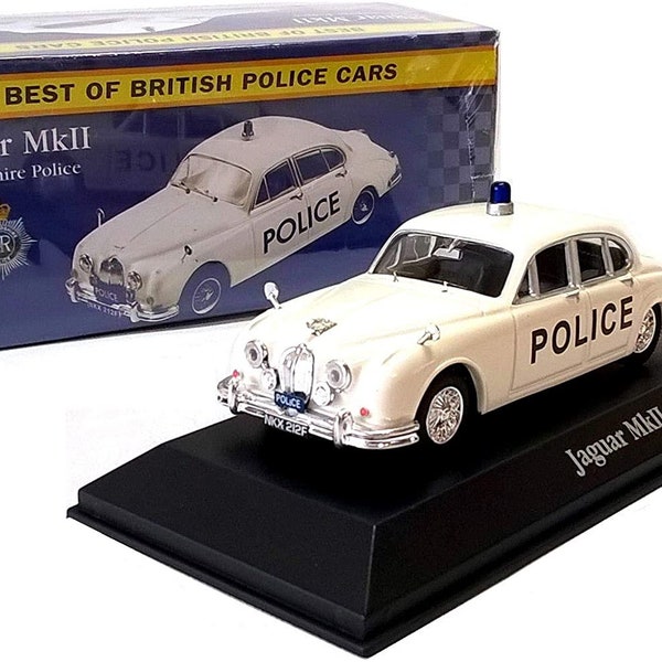 Metal Police Car Model - Etsy