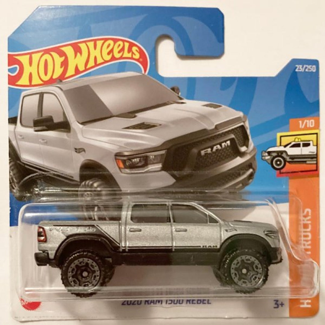 Hot Wheels Dodge Ram 1500 Rebel Grey HW Hot Trucks Birthday Gift ...