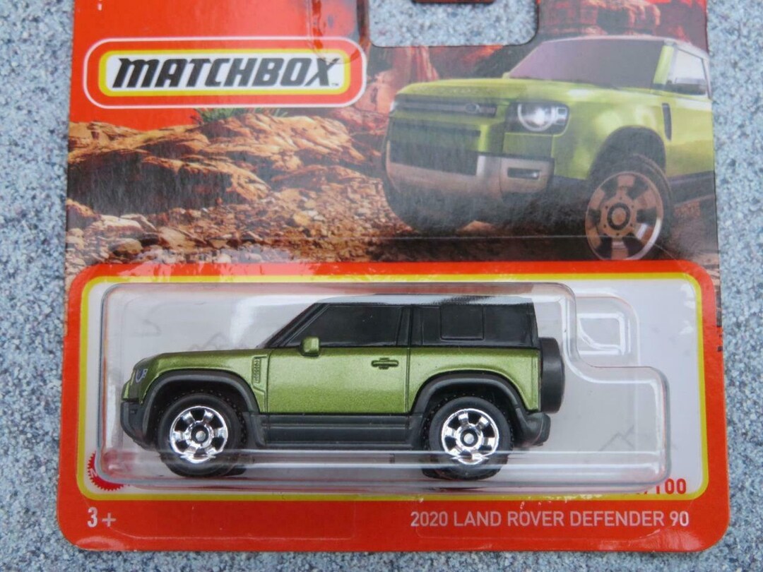 Matchbox Land Rover Defender 90 Green Perfect Birthday Gift Rare ...