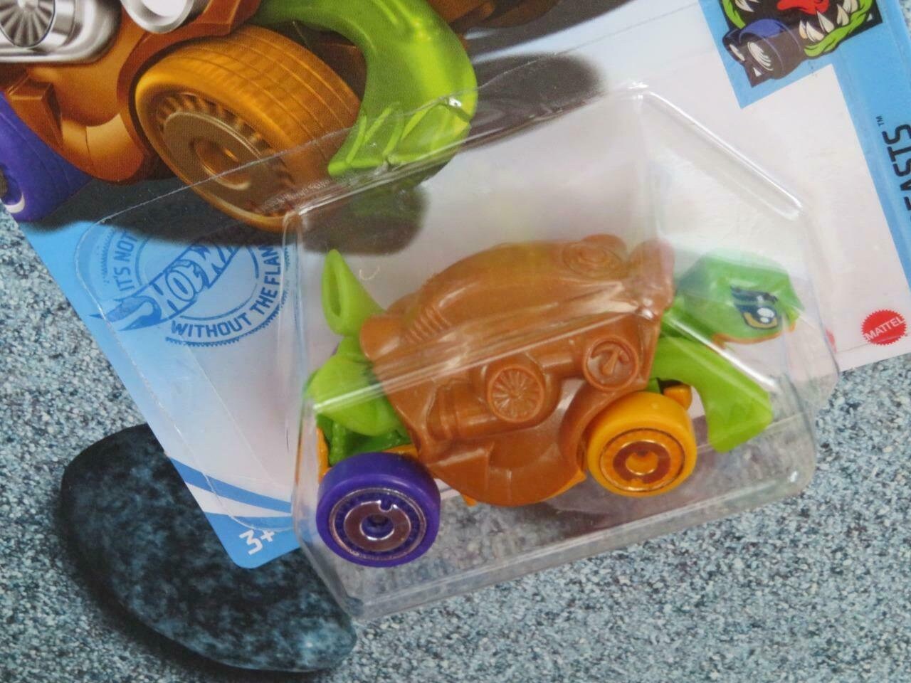 Hot Wheels Turtoshell Brown and Green Turtle Street Beast - Etsy UK