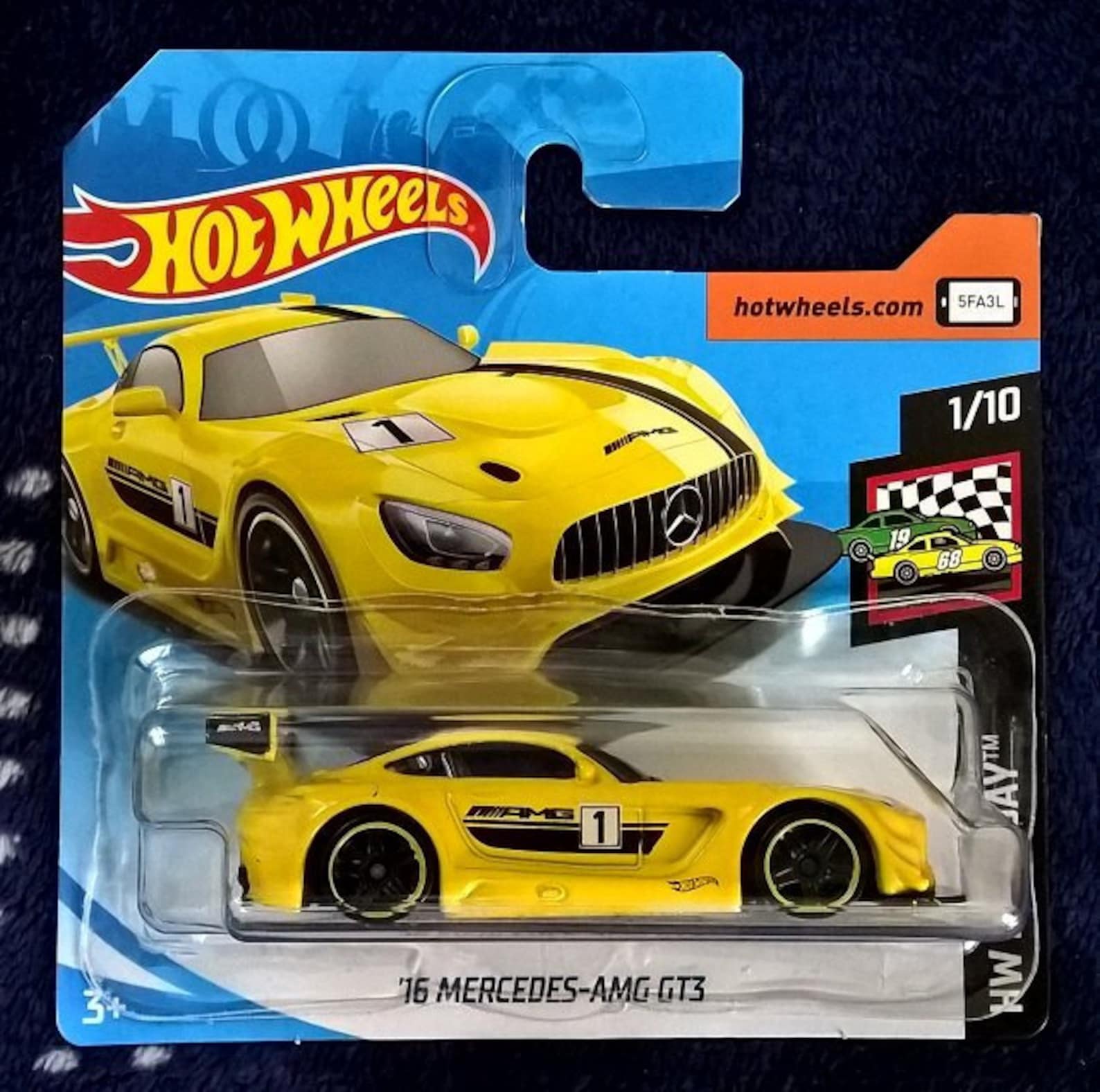 Hot Wheels MERCEDES AMG GT3 Yellow HW Race Day Perfect - Etsy