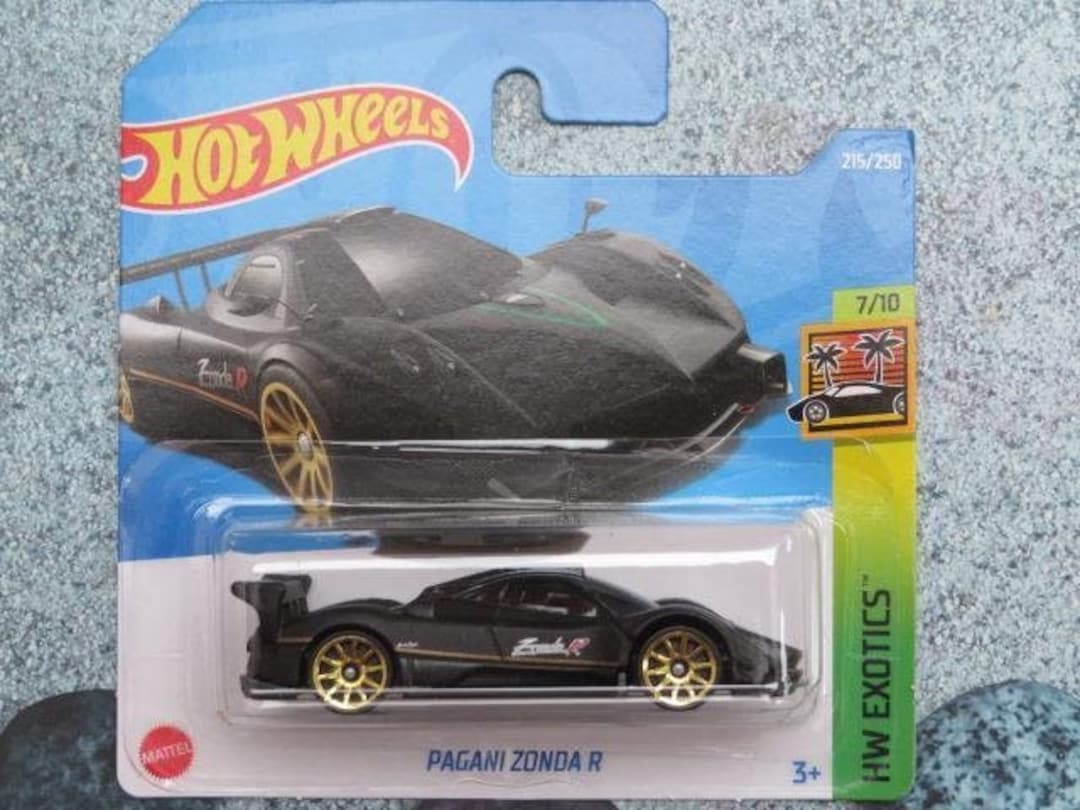 Buy Hot Wheels Pagani Zonda R Black Hw Exotics Perfect Birthday Gift ...