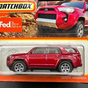 Matchbox Toyota 4runner Red Blood Birthday Gift Rare Miniature Model ...