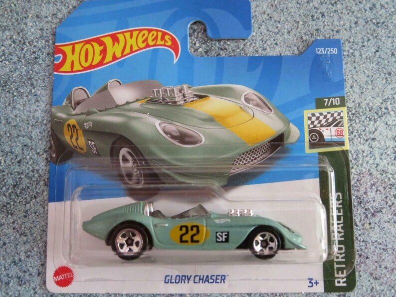 Hot Wheels Glory Chaser Green Le Mans Style HW Retro Racers - Etsy
