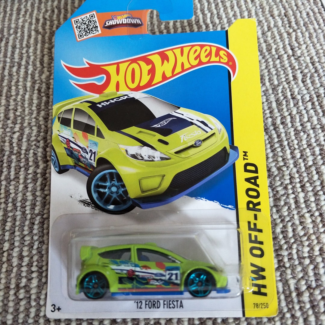 Hot Wheels Ford Fiesta Green HW off Road Perfect Birthday Gift Rare ...
