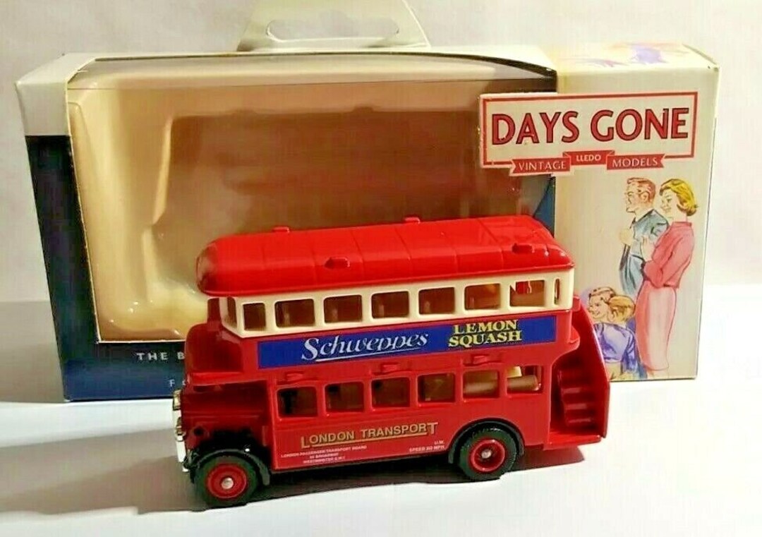 Lledo Days Gone AEC Regent 2000 Double Deck Bus London Transport Red ...