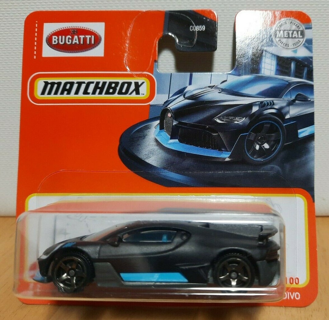 Matchbox BUGATTI DIVO Black Rare Miniature Collectable Model Toy Car - Etsy