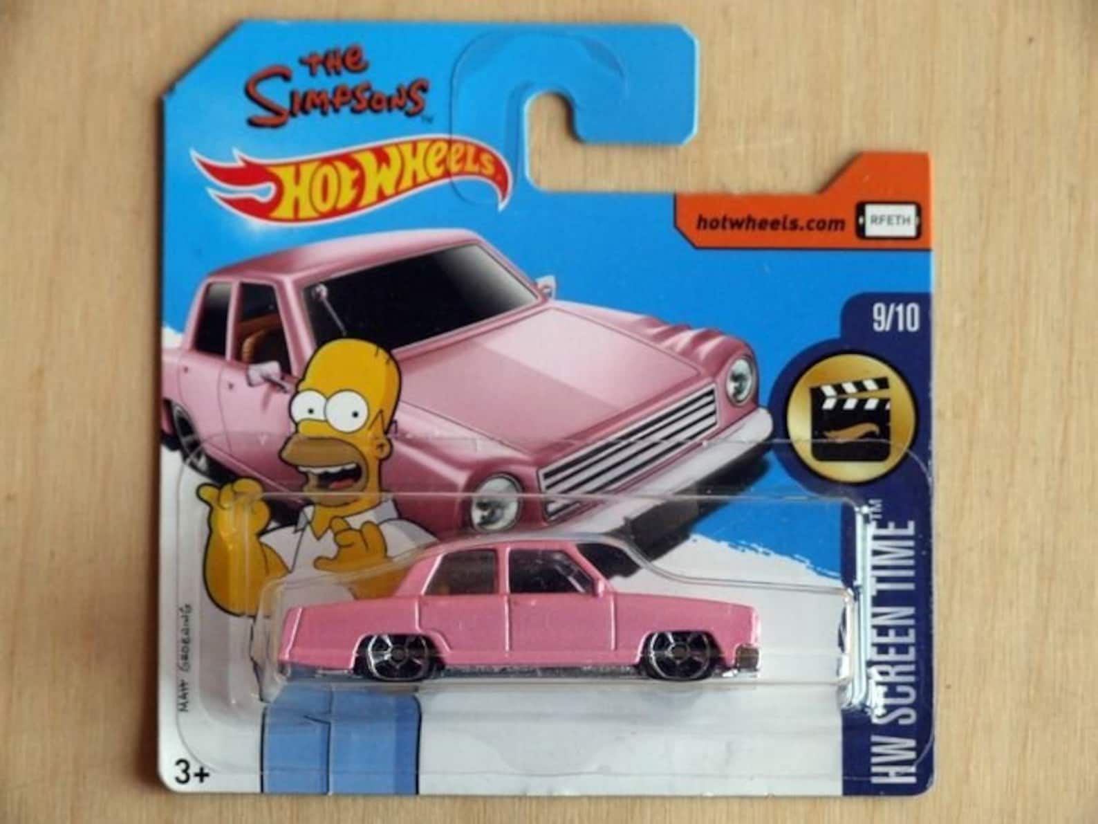 Hot Wheels the Simpsons Family Car Pink Hw Screen Time Perfect - Etsy UK