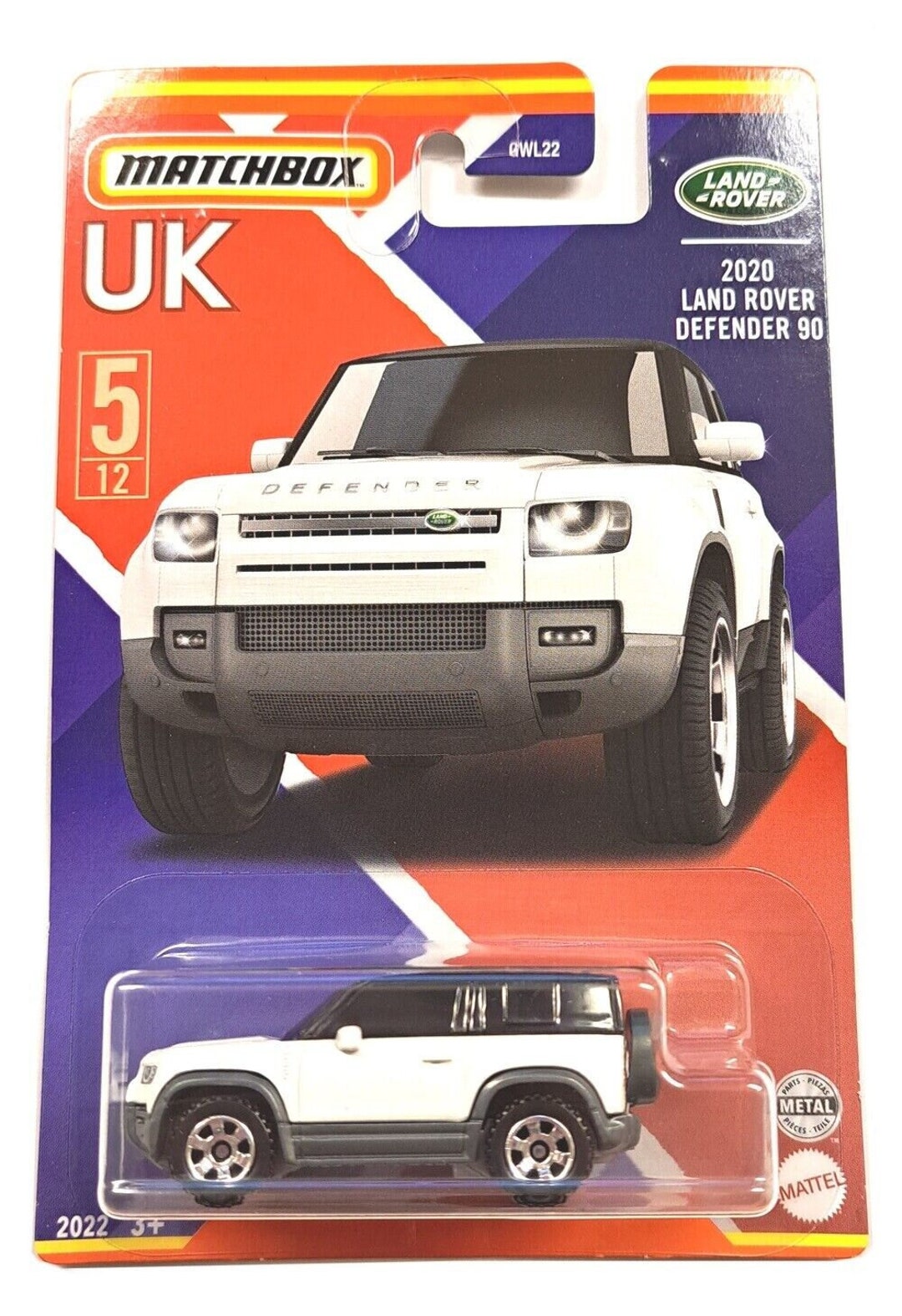 Matchbox Land Rover Defender 90 White Perfect Birthday Gift Rare ...