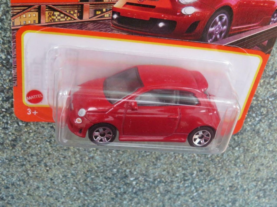 Matchbox Fiat 500 Turbo Red Italian Car Perfect Birthday Gift - Etsy UK