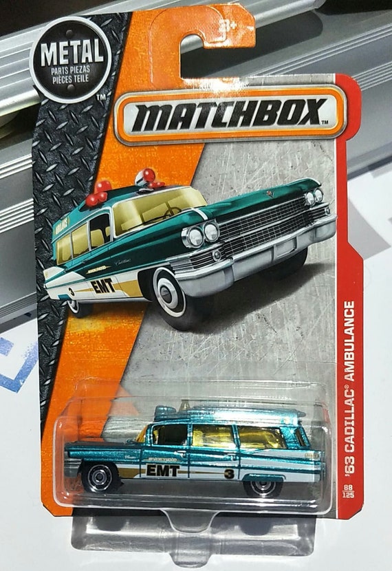 Matchbox 1963 Cadillac Ambulance Green Perfect Birthday Gift | Etsy