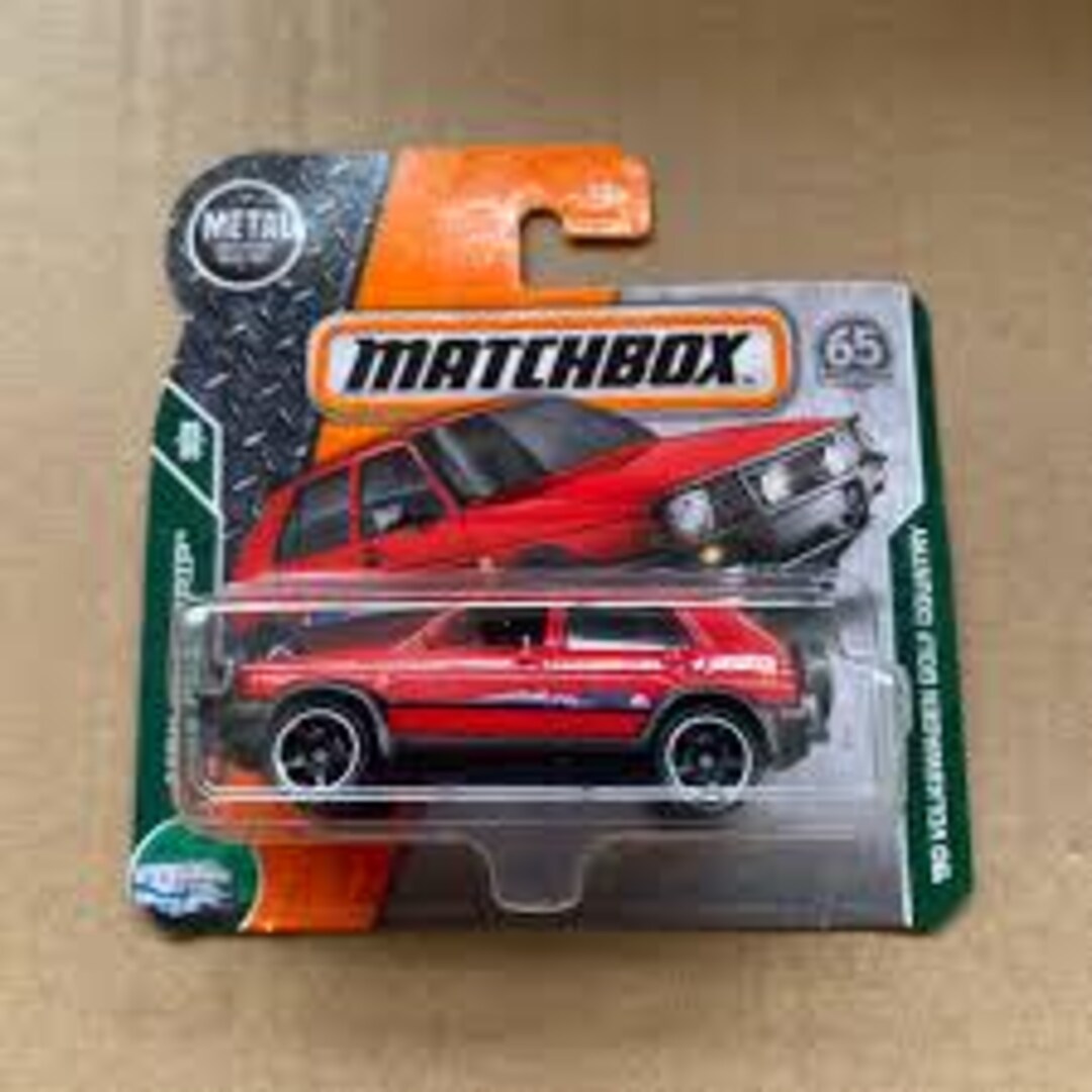 Matchbox Volkswagen Golf Country Red MBX Road Trip Rare Miniature ...