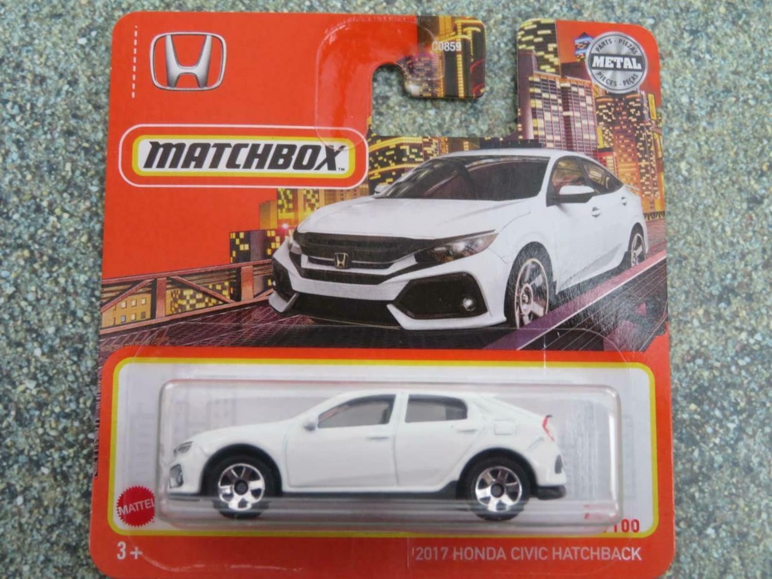 Matchbox Honda Civic Hatchback White Perfect Birthday Gift Miniature ...