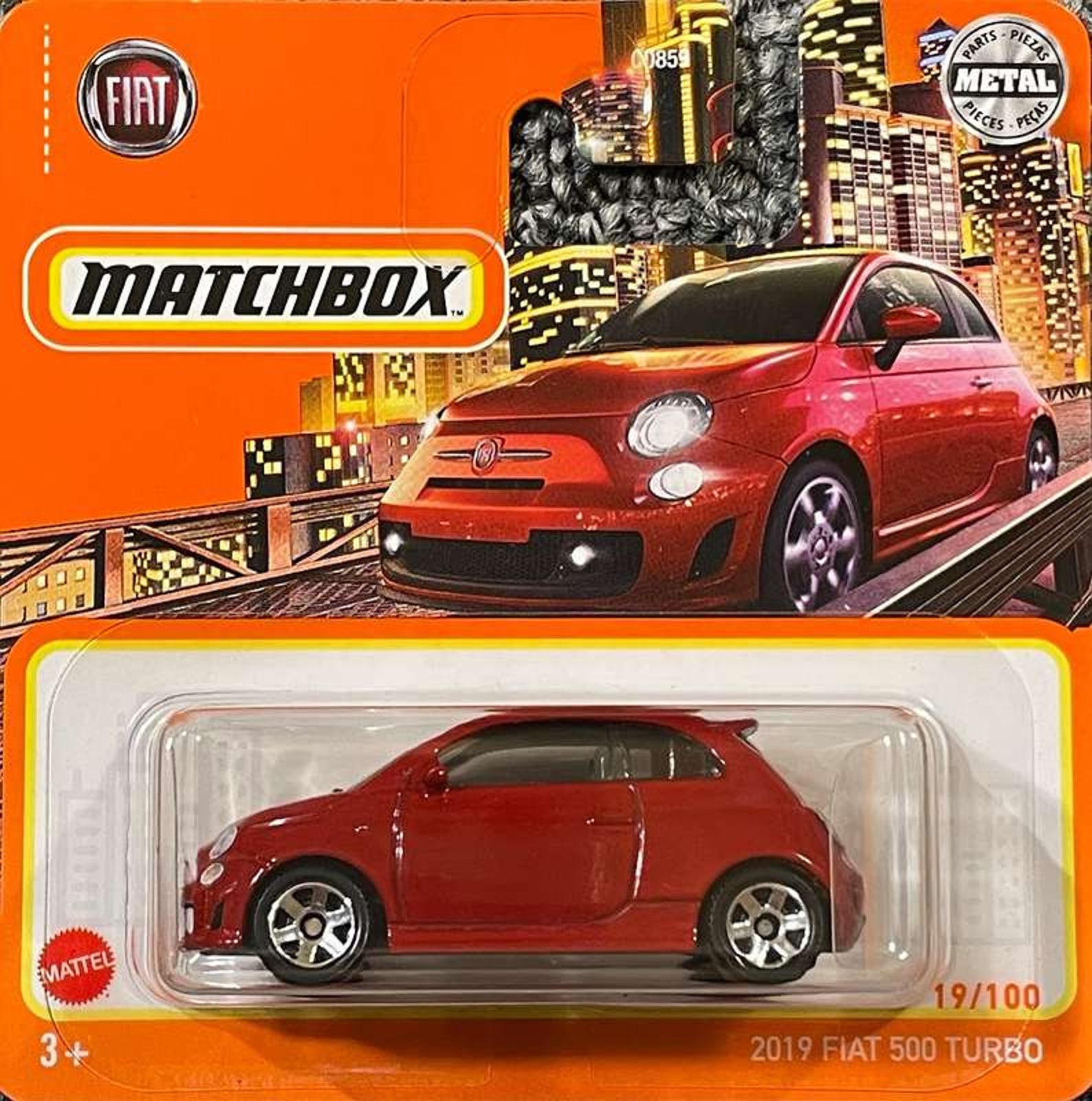 Matchbox Fiat 500 Turbo Red Italian Car Perfect Birthday Gift - Etsy UK
