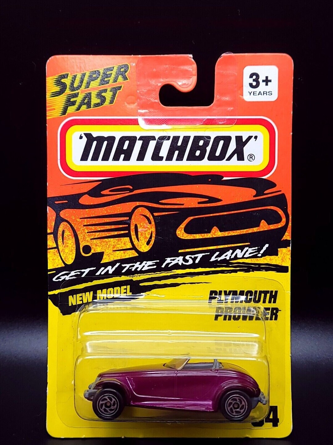 Matchbox Plymouth Prowler Purple Plum 1996 Superfast perfecte ...