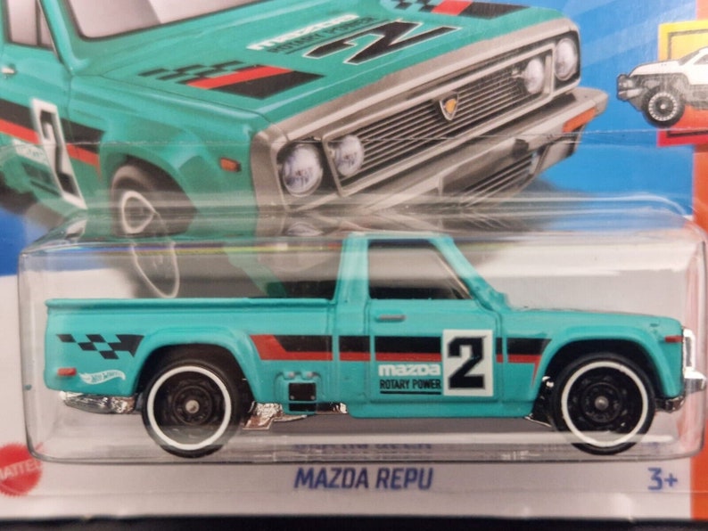 Hot Wheels Mazda Repu Metallic Teal HW Hot Trucks Perfect - Etsy