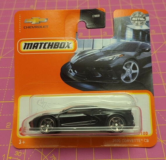 Games & Puzzles Toys & Games Matchbox Chevy Corvette C8 Red Short Card ...