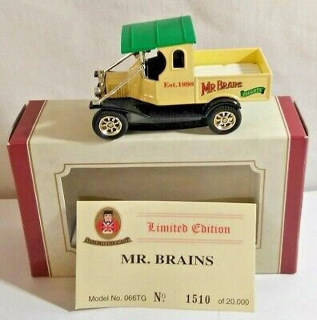 Oxford Diecast Model T Ford Van Mr Brains Fagots Gelb ...