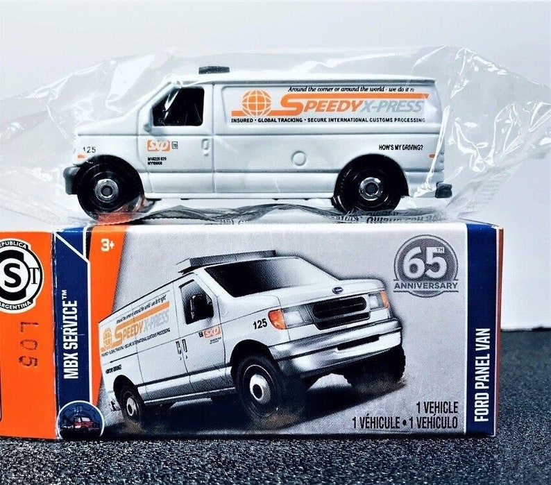Matchbox 1969 Ford Panel Van Speedy Xpress White Small Box - Etsy