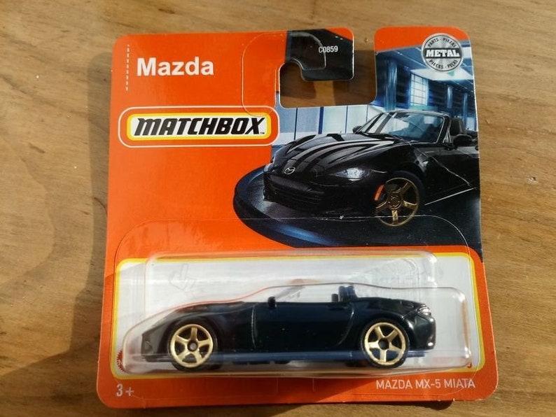 Matchbox Mazda MX-5 Miata Black Perfect Birthday Gift Rare - Etsy